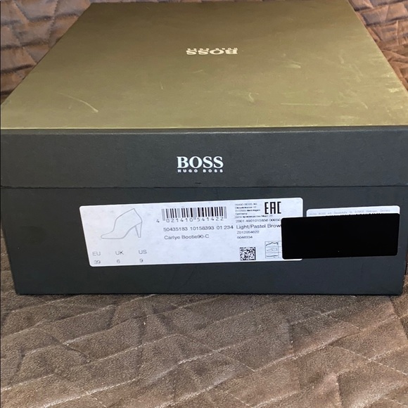 Hugo Boss | Shoes | Hugo Boss Light Brown Carlye Booties | Poshmark